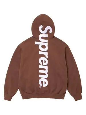 Supreme Satin-appliqué Hoodie