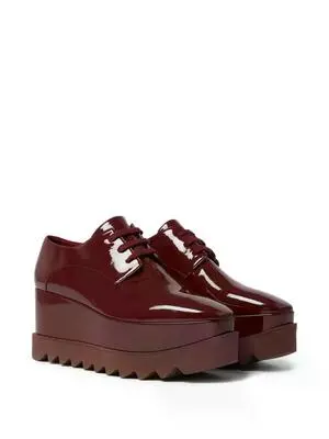 Stella McCartney 80mm Elyse Derby Shoes - Red