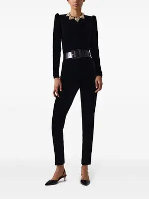 Carolina Herrera Velvet Trousers