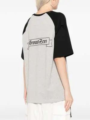 GROUND ZERO Logo-print T-shirt