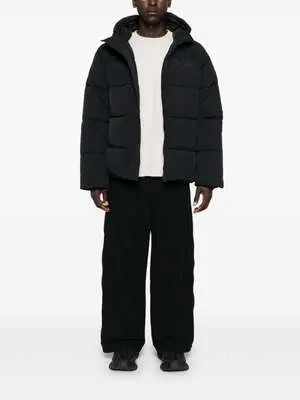 DAILY PAPER Logo-print Padded Jacket - Black