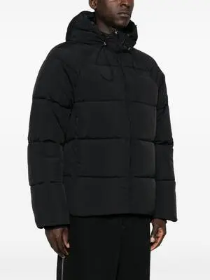 DAILY PAPER Logo-print Padded Jacket - Black