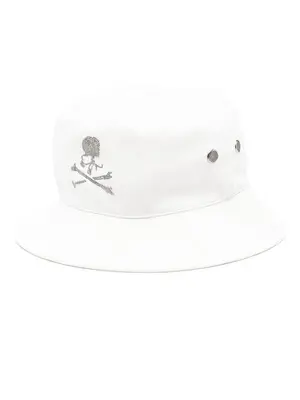 MASTERMIND WORLD Logo Bucket Hat - White