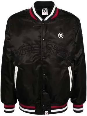 AAPE BY *A BATHING APE® Logo-patch Bomber Jacket