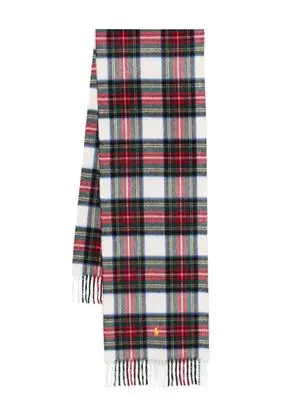 Polo Ralph Lauren Plaid Scarf - Red