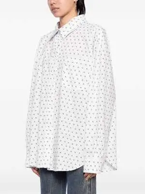 PUSHBUTTON All-over Graphic Print Shirt
