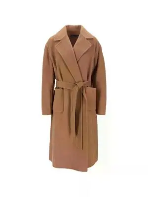 Polo Ralph Lauren Belted Wool Coat - Brown