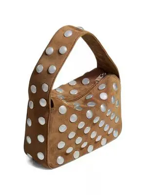 Khaite Small Elena Studded Bag - Brown