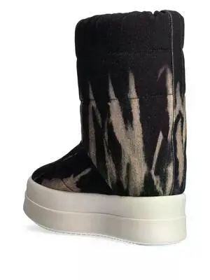 Rick Owens Mega Bumper Lunar Boots - Black