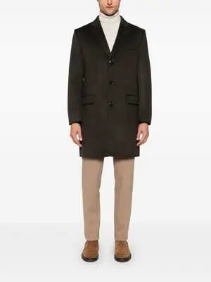Brioni Textured Wool-blend Coat