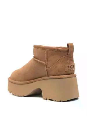 UGG Classic Ultra Mini New Heights Boots - Brown