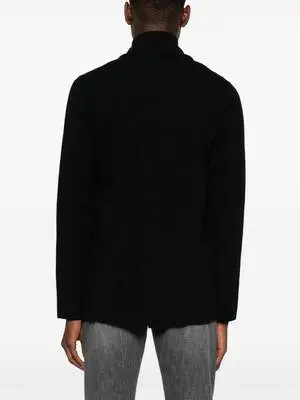 ROBERTO COLLINA Knitted Blazer - Black