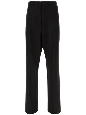 Balenciaga Pressed Crease Tuxedo Trousers