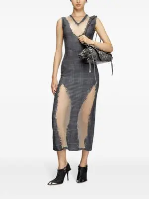 DIESEL® D-myliane Checked Dress