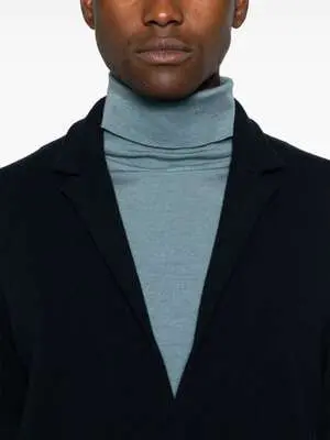 ROBERTO COLLINA Knitted Blazer - Blue