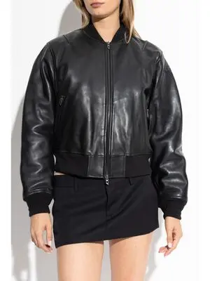 DIESEL L-ilan Leather Jacket