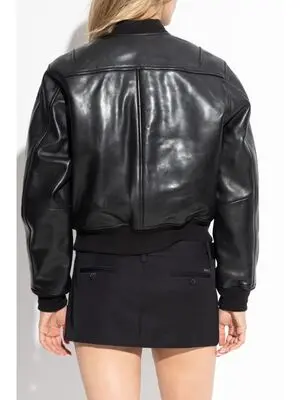 DIESEL L-ilan Leather Jacket