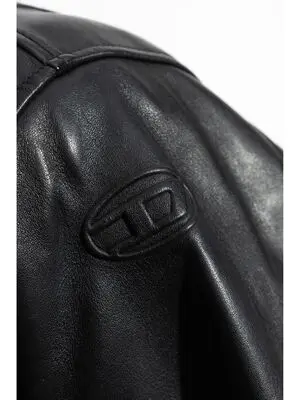 DIESEL L-ilan Leather Jacket
