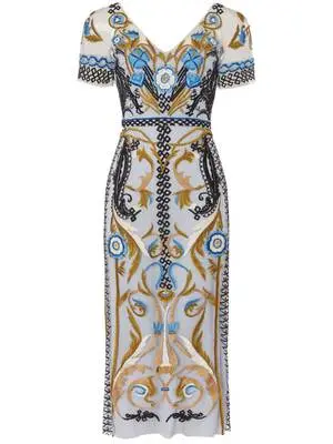 TEMPERLEY LONDON Alessia Midi Dress