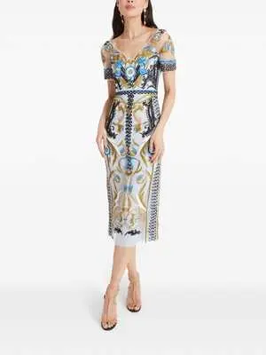TEMPERLEY LONDON Alessia Midi Dress
