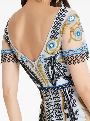 TEMPERLEY LONDON Alessia Midi Dress