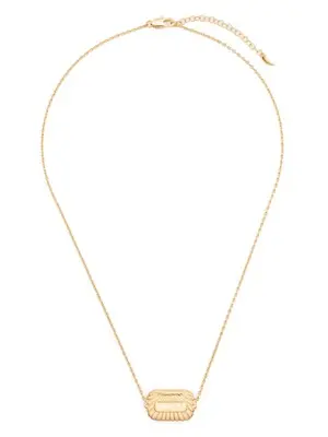 MISSOMA Love-engraved Pendant Necklace - Gold