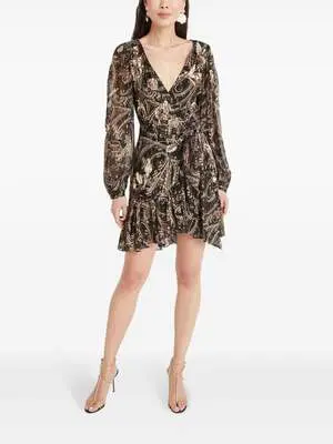 TEMPERLEY LONDON Silvana Mini Dress - Black