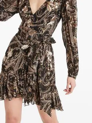TEMPERLEY LONDON Silvana Mini Dress - Black