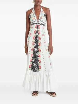 TEMPERLEY LONDON Florentine Maxi Dress - White