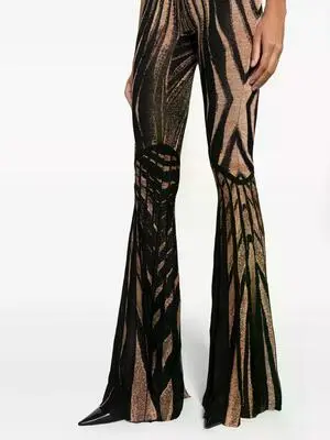 Roberto Cavalli Abstract Pattern Knit Jumpsuit