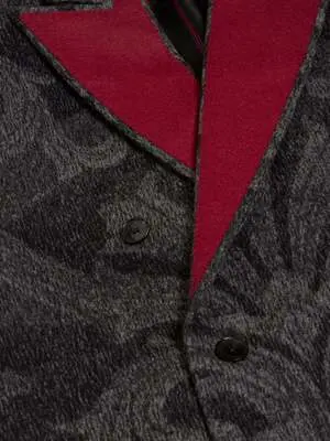 Etro Patterned Jacquard Wool Jacket
