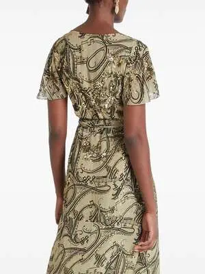 TEMPERLEY LONDON Silvana Maxi Dress