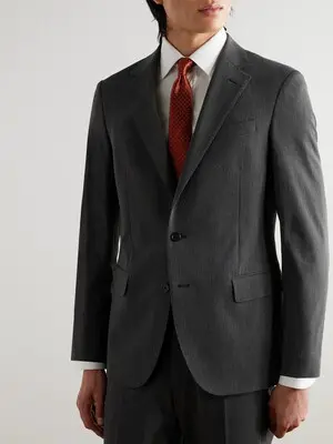 Polo Ralph Lauren Slim-fit Twill Suit Jacket - Gray