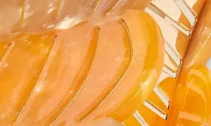 SOLAR ECLIPSE Pumpkin Stack Claw Clip - Orange