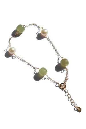 SEREE Olivia Jade Pearl Bracelet