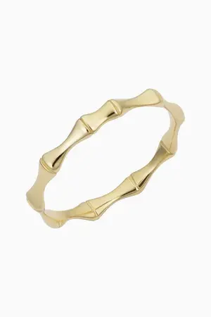 ORADINA 14k Amalfi Band Ring - Yellow Gold