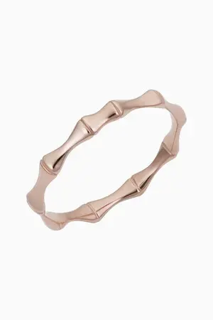 ORADINA 14k Amalfi Band Ring - Rose Gold