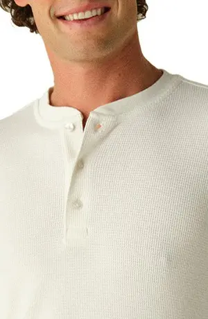 FAIR HARBOR Hudson Organic Cotton Blend Henley