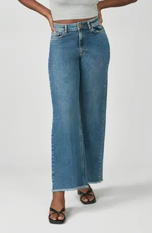 LOLA DENIM Milan Ultra High Rise Wide Leg Jeans