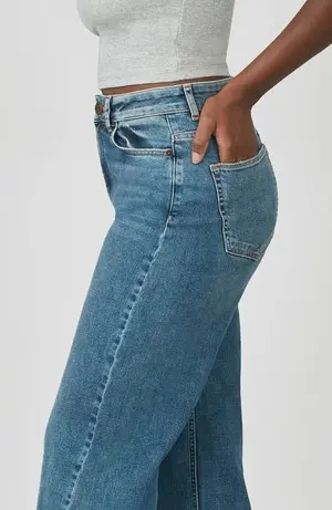 LOLA DENIM Milan Ultra High Rise Wide Leg Jeans