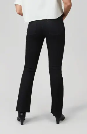 LOLA JEANS Billie High-rise Bootcut Jeans - Black