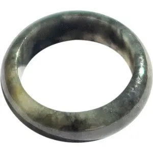 SEREE Sesame Jade Ring - Grey