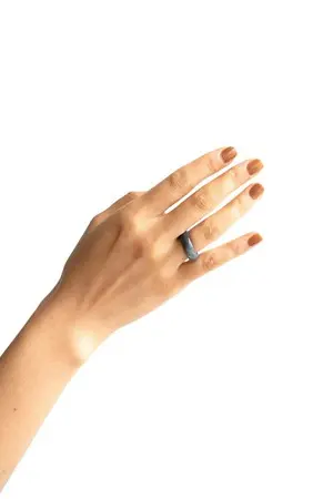 SEREE Sesame Jade Ring