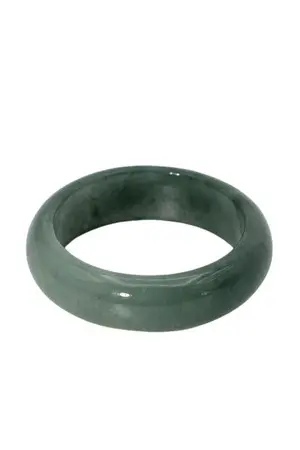 SEREE Chess Jade Ring - Light Green