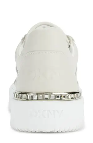 Dkny Beverly Platform Sneakers - Soft White