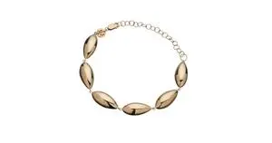 Jennifer Zeuner Jewelry Gold Vermeil Dee Bracelet - One-color