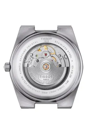 TISSOT Prx Gts Powermatic 80 Bracelet Watch - Ice Blue / Gradient