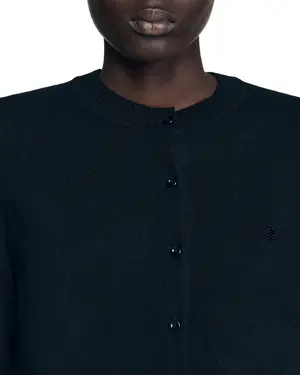 Sandro Emile Ruffled Cardigan