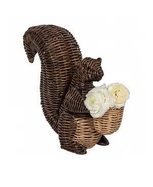 JULISKA Devon Squirrel Flameless Candle Holder