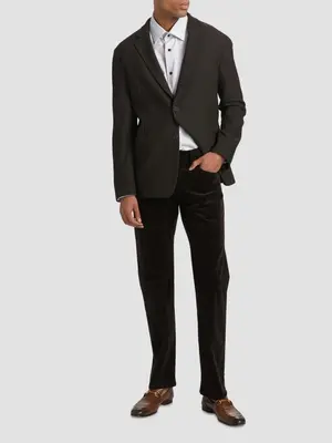 Giorgio Armani 5-pocket Corduroy Pants - Brown